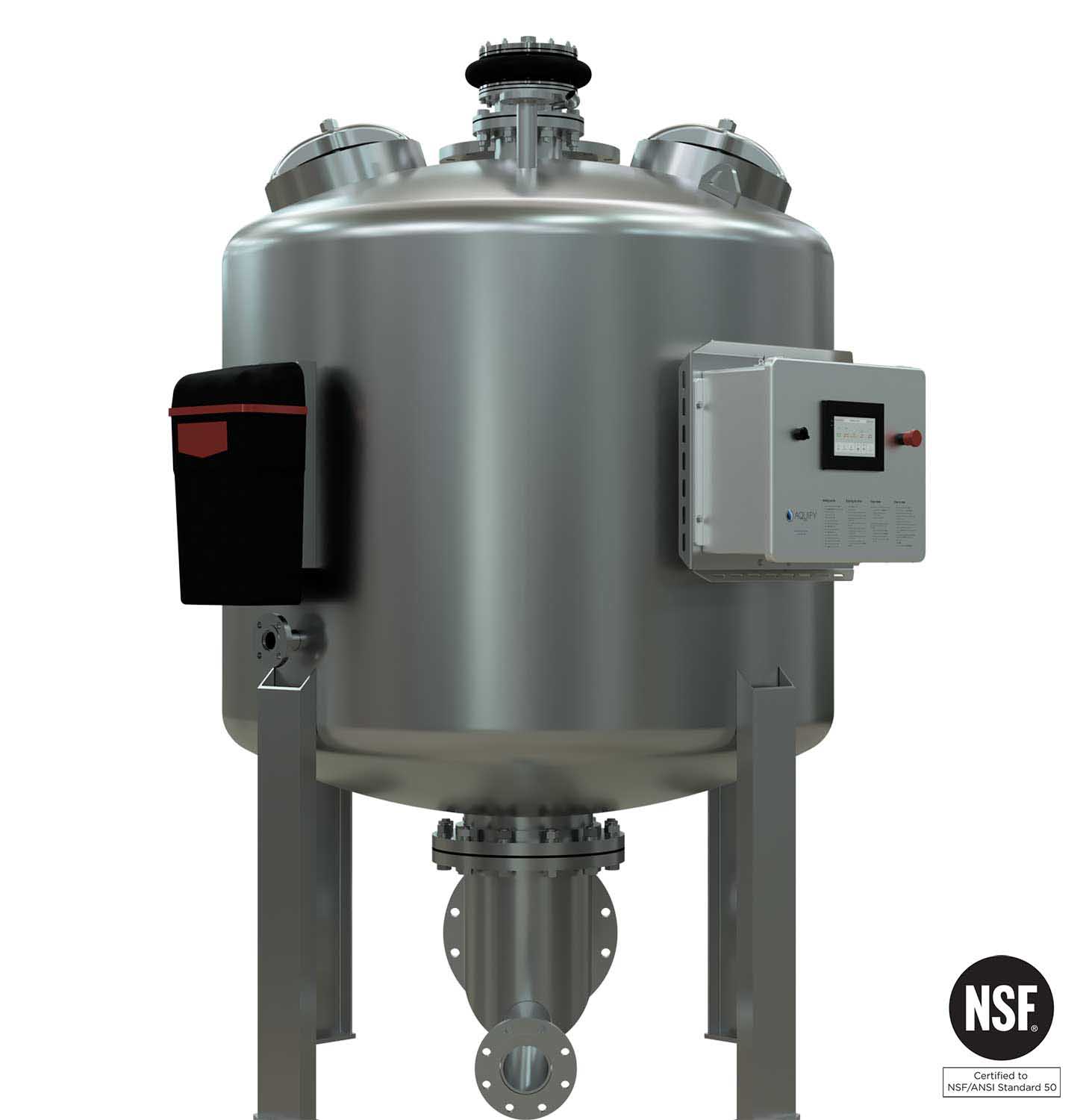 Aquify Regenerative Media Filter - Stainless Steel | Aquify Systems